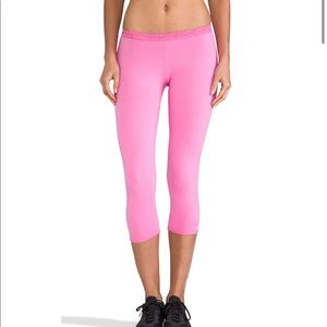 SOLOW | Pants & Jumpsuits | Rare Solow Sport Low Rose Crop Legging In ...